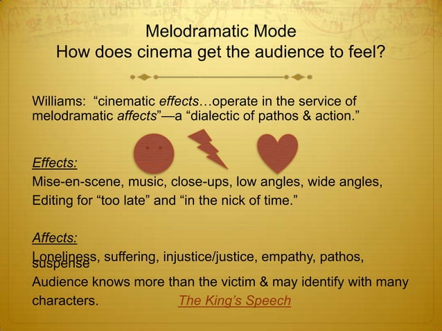 Non verbal signs, Melodrama, LUC | PPTX | Classical Music | Music