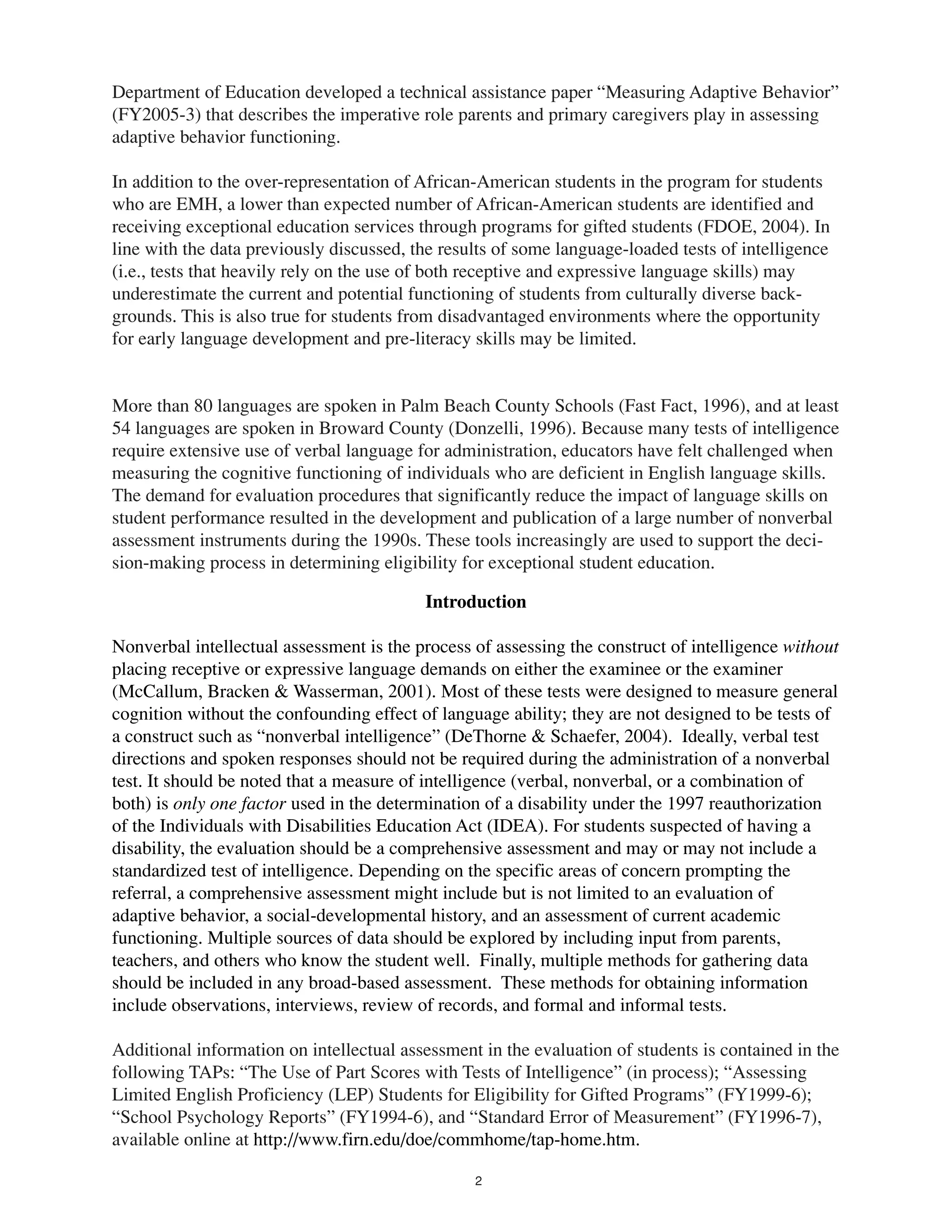 Non verbal test | PDF