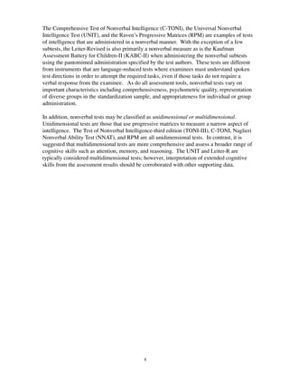 Non verbal test | PDF