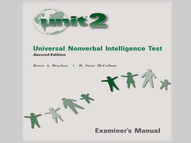 Nonverbal tests of intelligence | PPTX