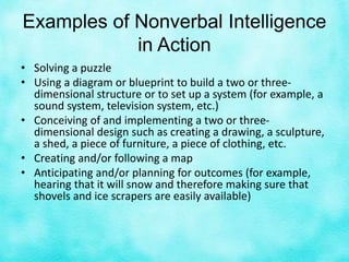 Nonverbal tests of intelligence | PPTX