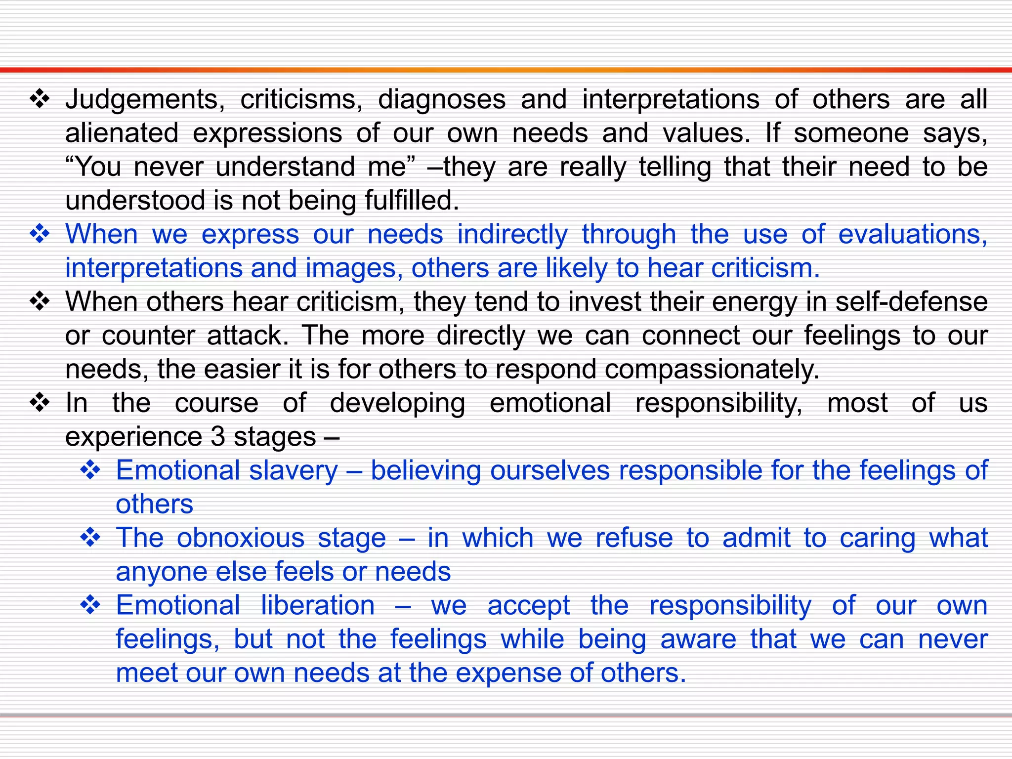 Non-Violent communication | PDF