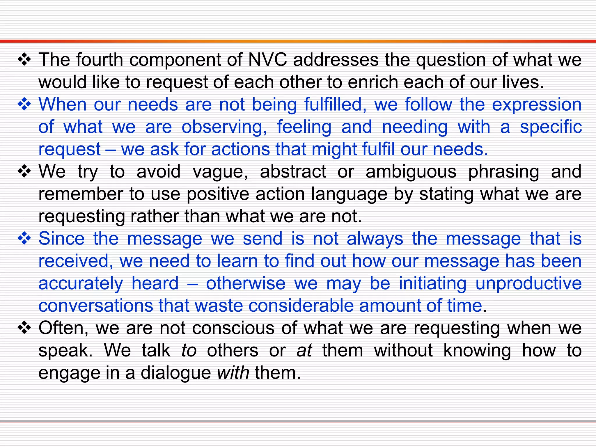 Non-Violent communication | PDF