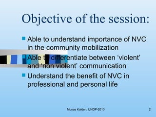 Non violent communication increasing compassion | PPT | Family and ...