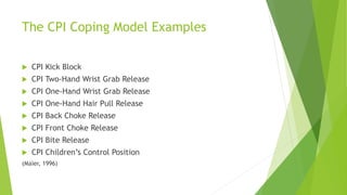 Nonviolent crisis intervention training program | PPTX