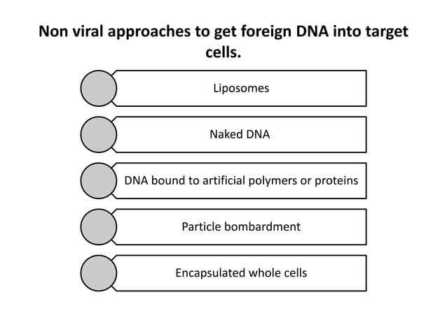 Non viral delivery in gene therapy | PPTX