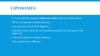 Non Viral Methods of Gene Transfer | PPTX