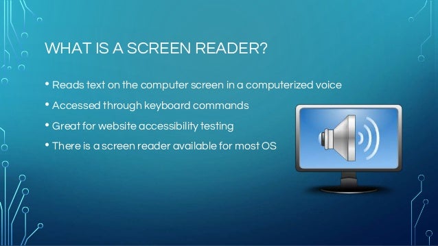 NCompass Live: Non-Visual Desktop Access (NVDA) For All
