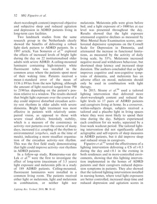 Non visual effects of light_How to use LIGHT PROMOTE CIRCADIAN.pdf