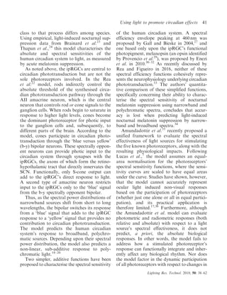 Non visual effects of light_How to use LIGHT PROMOTE CIRCADIAN.pdf