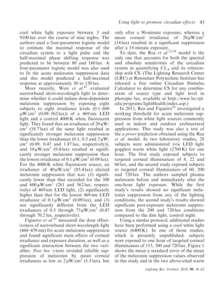 Non visual effects of light_How to use LIGHT PROMOTE CIRCADIAN.pdf