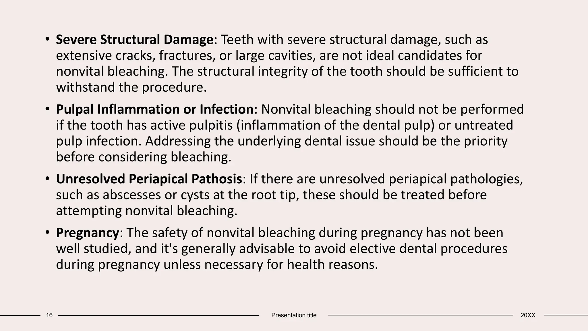 Non Vital Tooth Bleaching .pptx- conservative and endodontics | PPTX