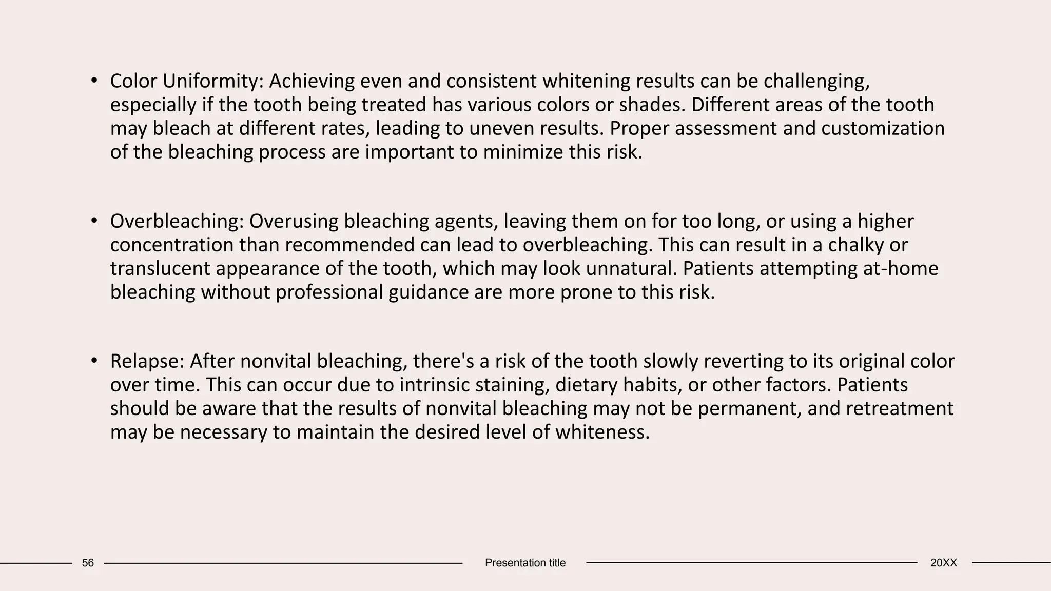 Non Vital Tooth Bleaching .pptx- conservative and endodontics | PPTX