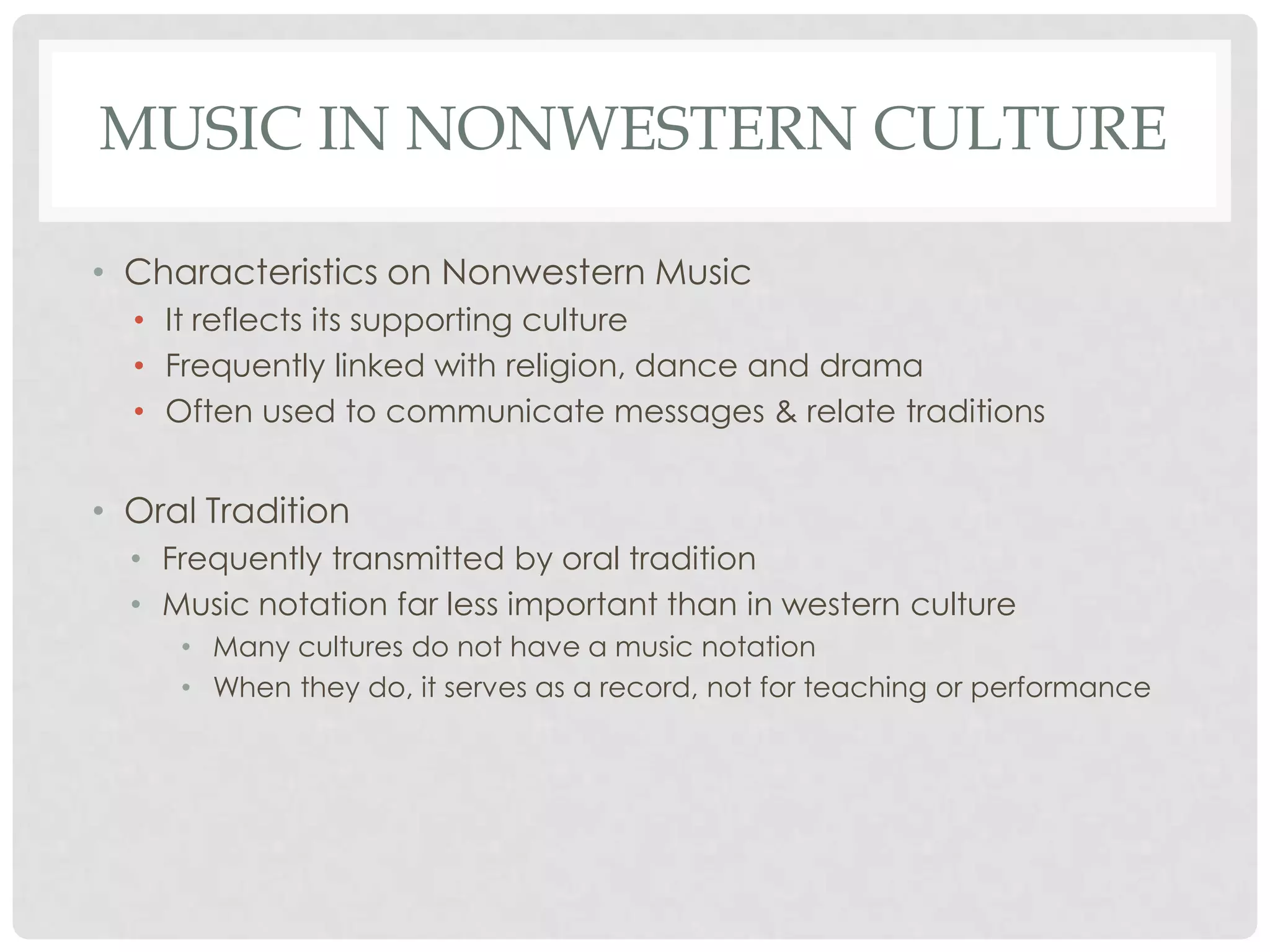 Nonwestern intro | PPTX