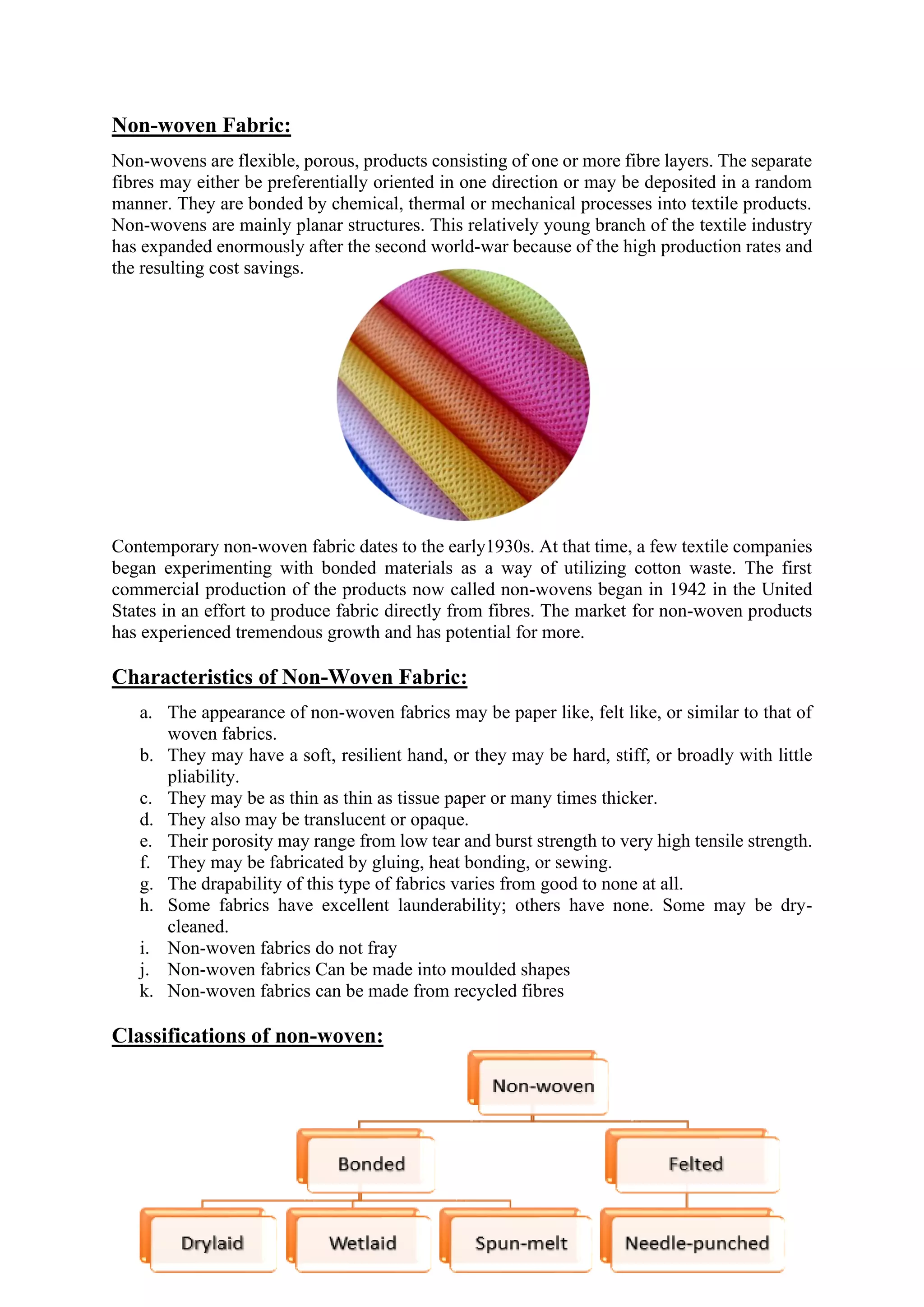 Nonwoven fabric | PDF