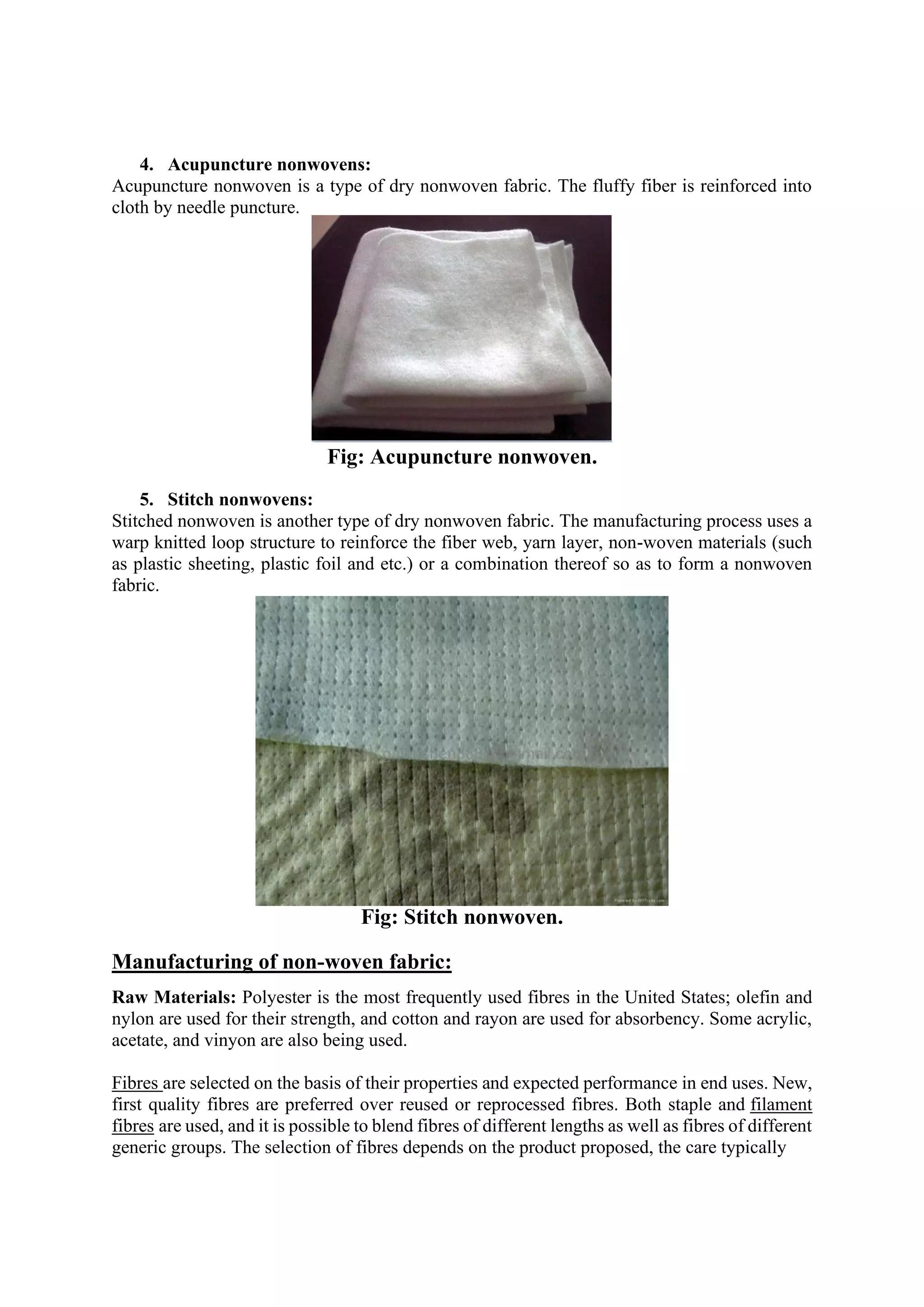 Nonwoven fabric | PDF