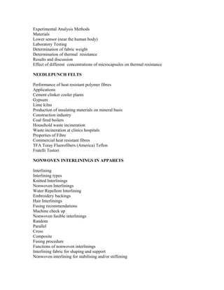 Nonwovens science and technology book | DOC