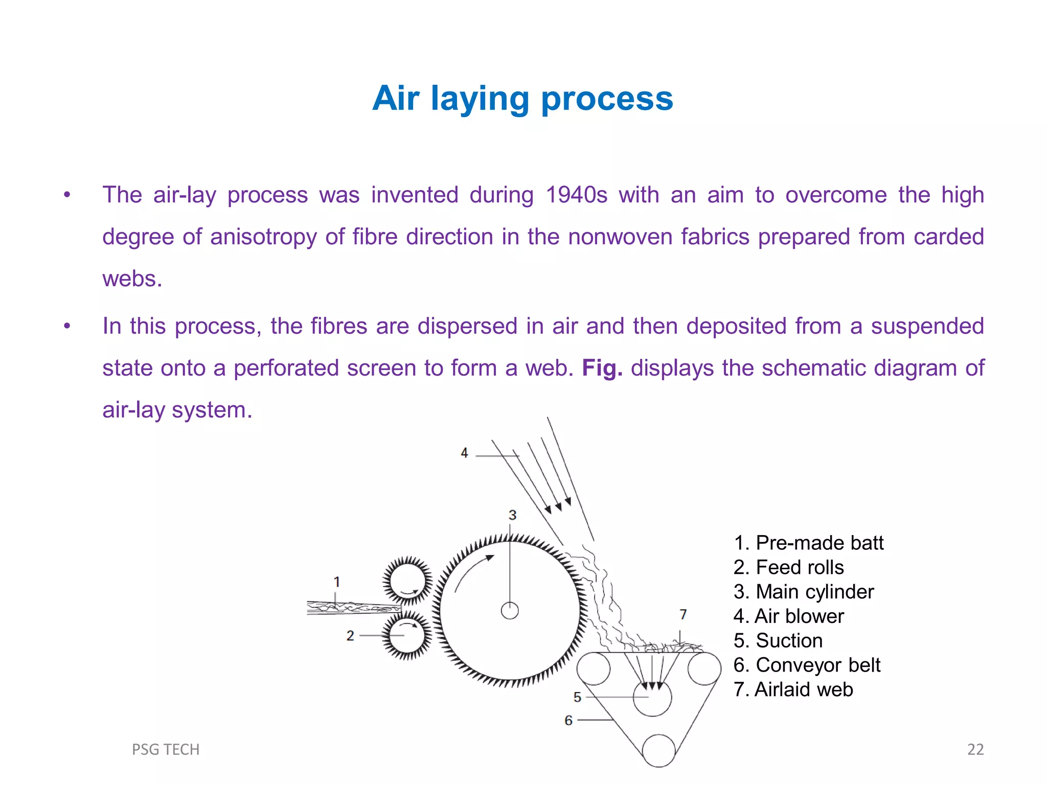 Nonwoven web formation rajesh | PDF