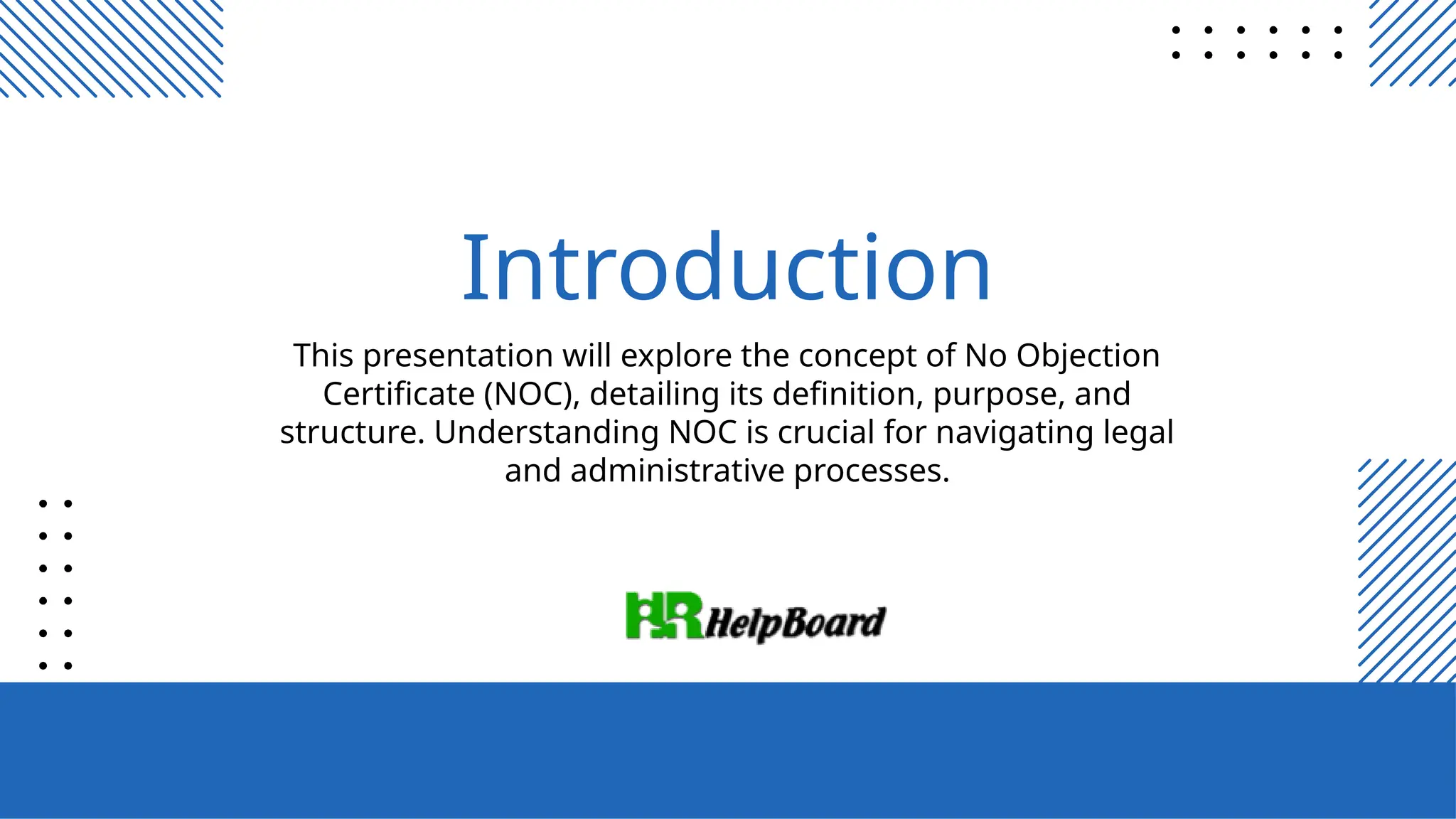 No Objection Certificate, Letter of No Objection | PPTX