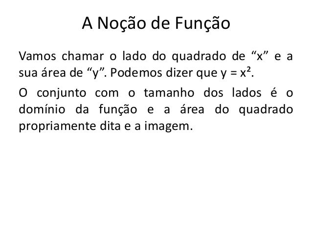Noção De Função