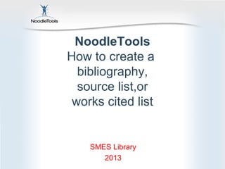 Noodle tools for_students_citing | PPT