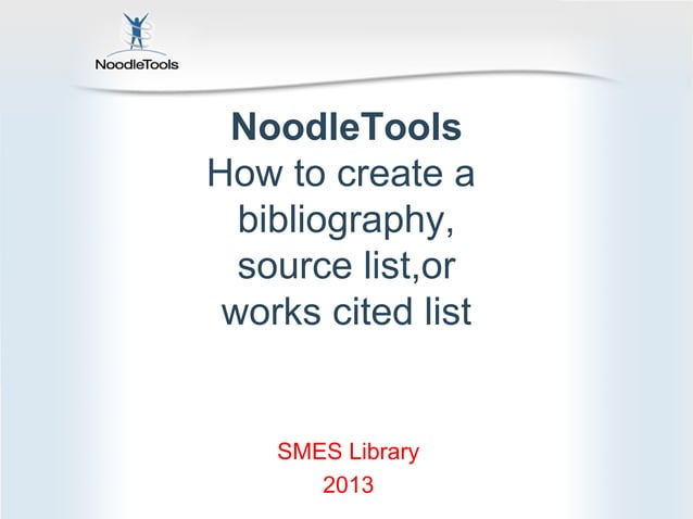 Noodle tools for_students_citing | PPT