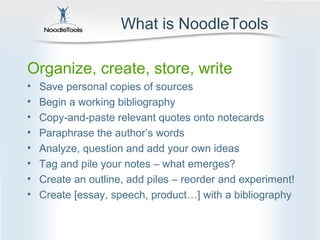 Noodle tools for_students_citing | PPT