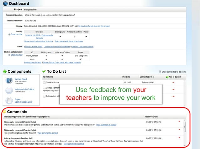 Noodletools for students | PPT