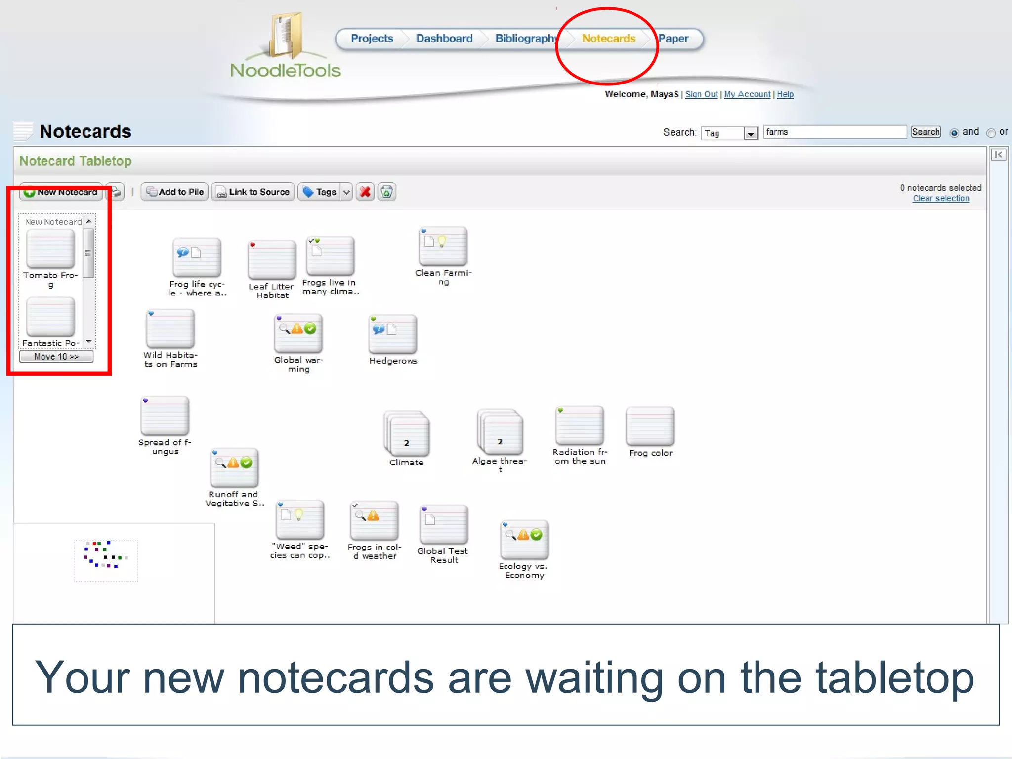 NoodleTools for Students - how to take notes | PPT