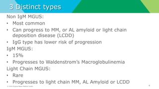 Noon conference mgus | PPTX