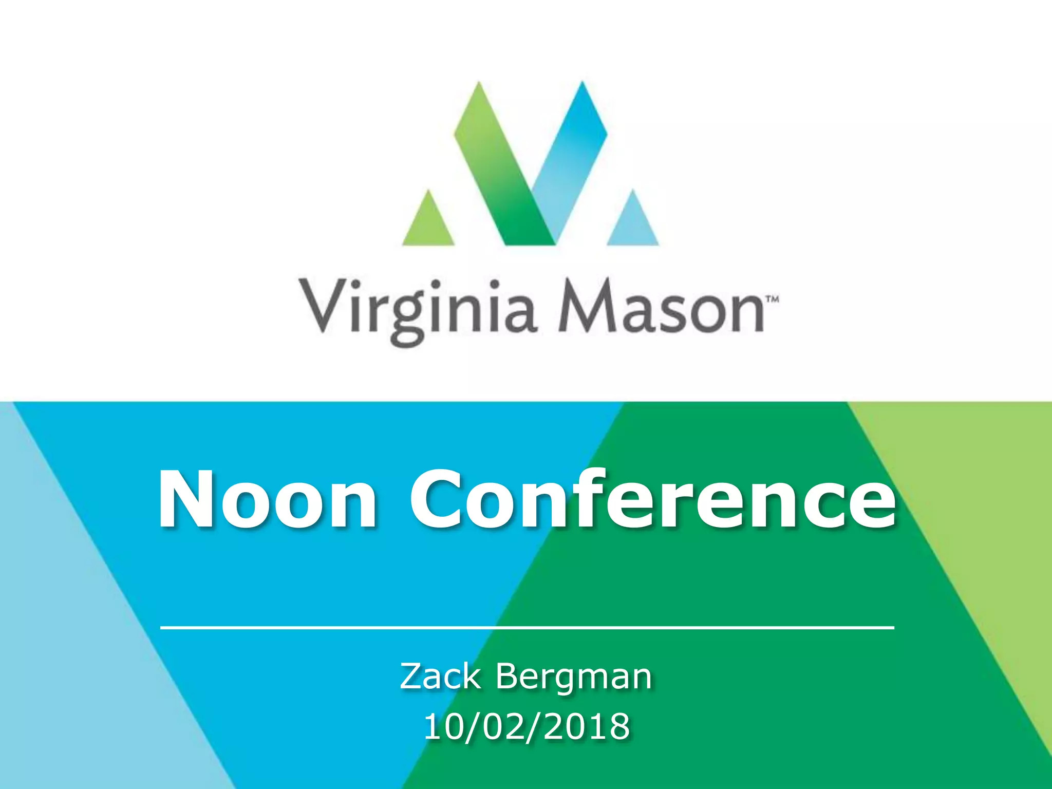 Noon conference bergman | PPT