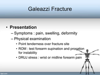 Noon ortho galeazzi ext.natchanan petchboon | PPTX