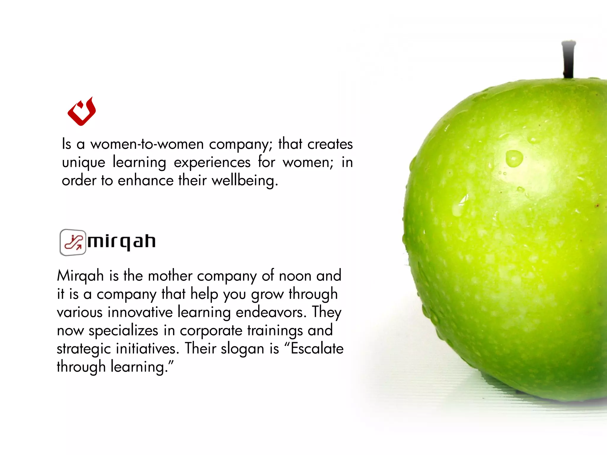 Noon - Enhancing Women Well-Being | PDF