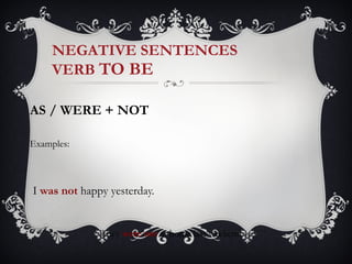 Past Tense | PPT
