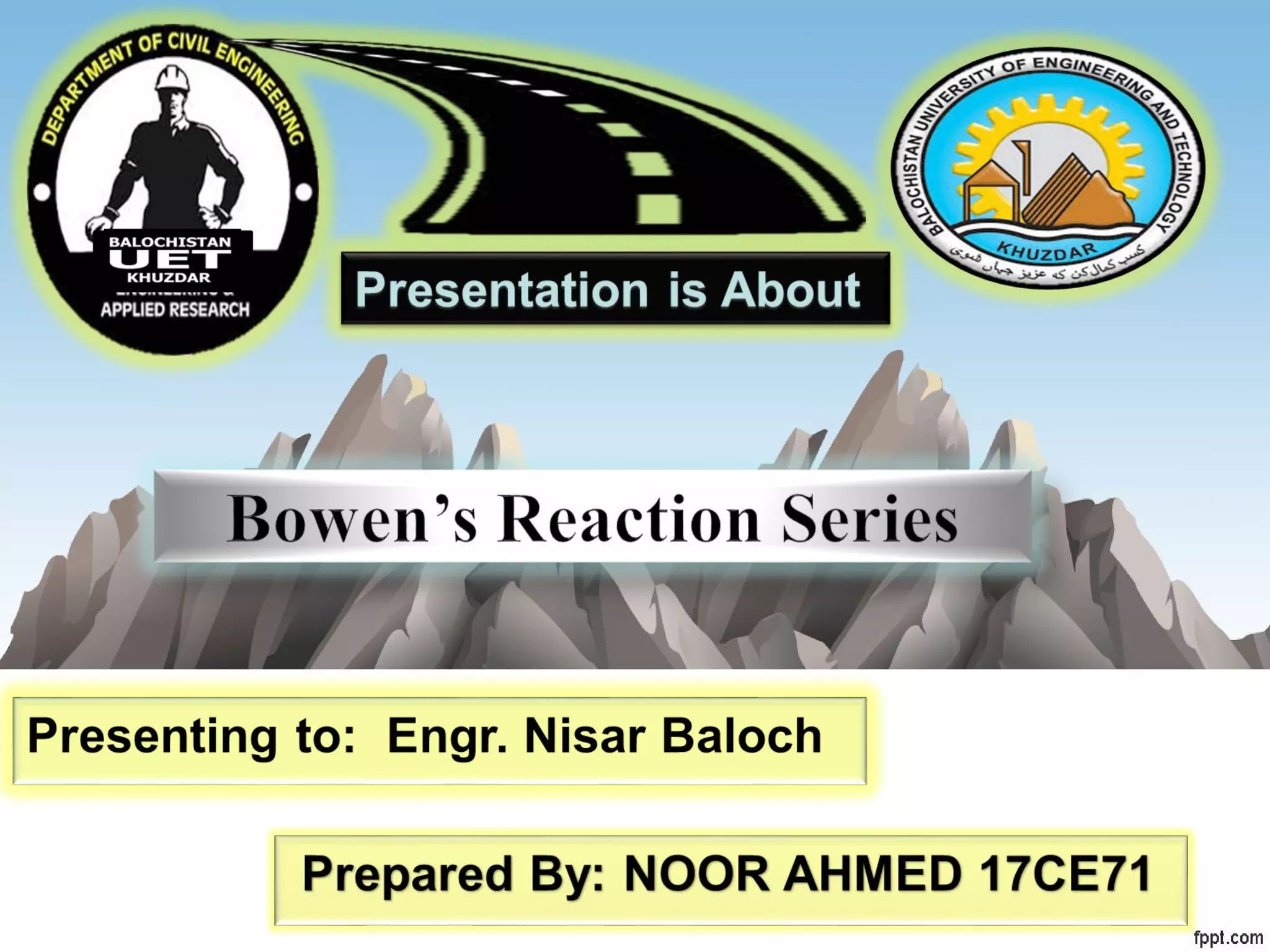 Bowen’s Reaction Series | PPT