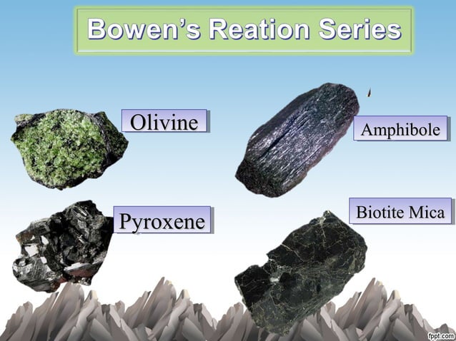 Bowen’s Reaction Series | PPT | Chemistry | Science