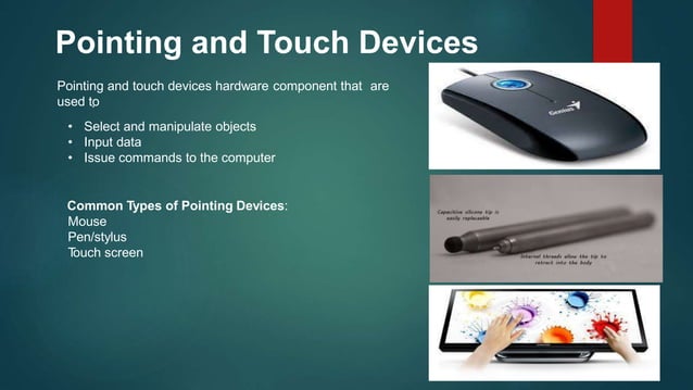 input and out put devices of computer | PPT