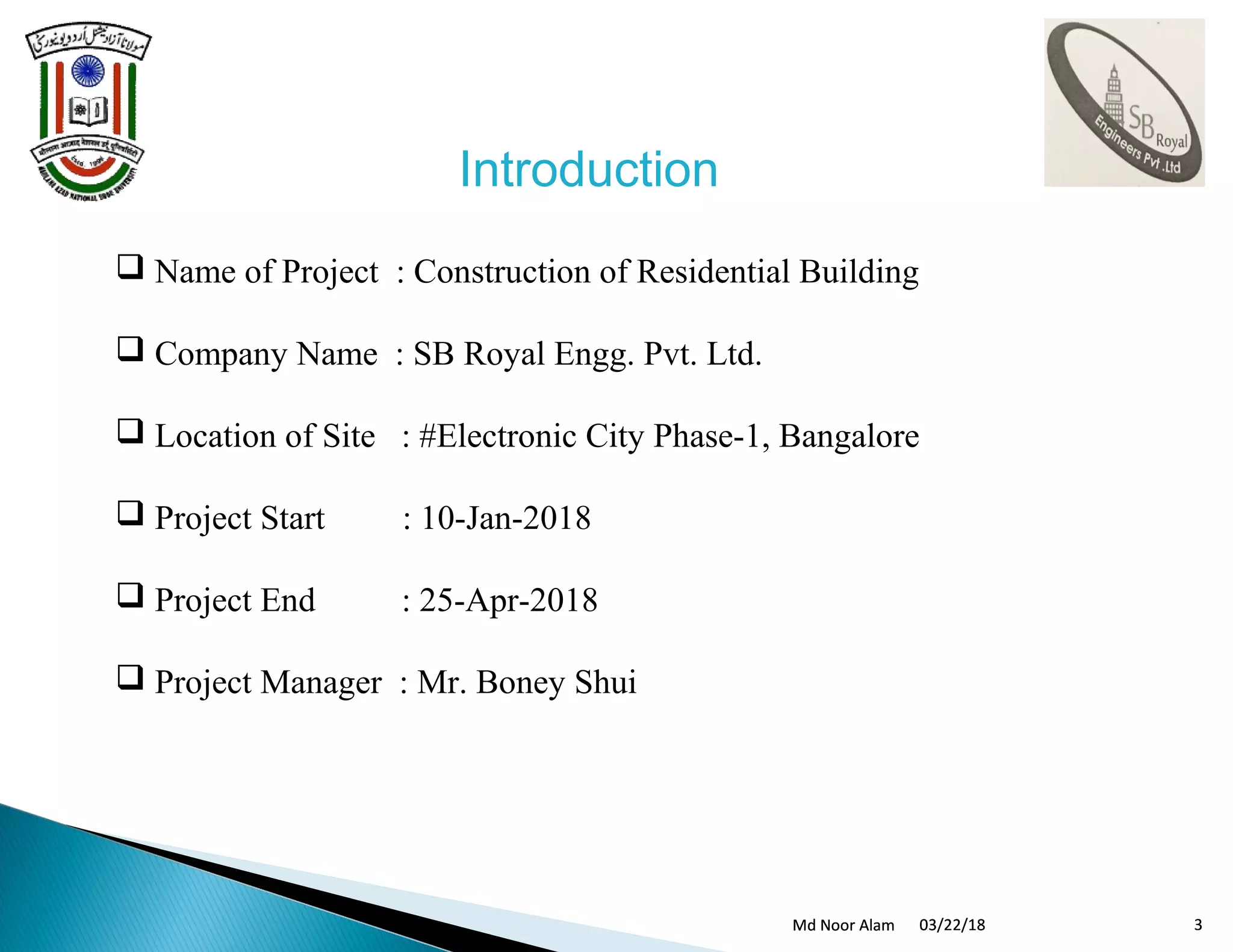 Building construction ppt | PPT
