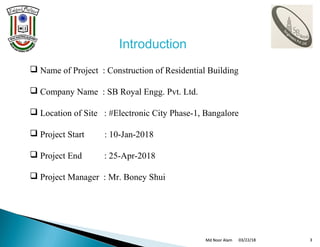 Building construction ppt | PPT