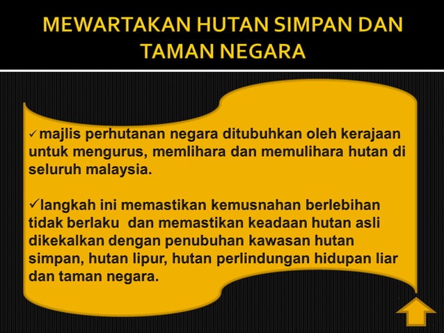 UNIT 16 : PEMELIHARAAN DAN PEMULIHARAAN TUMBUHAN SEMULA JADI DAN ...
