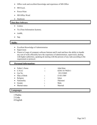 Noor cv | DOC
