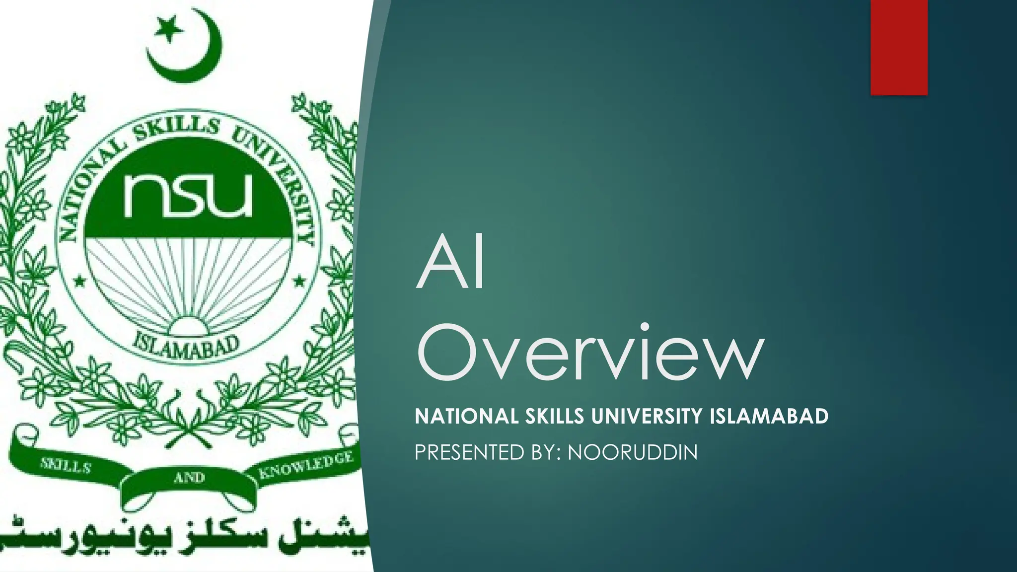 Artificial intelligence overview presentation.pptx