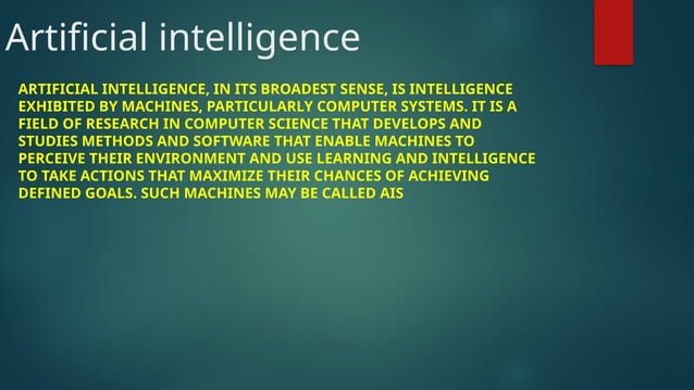 Artificial intelligence overview presentation.pptx