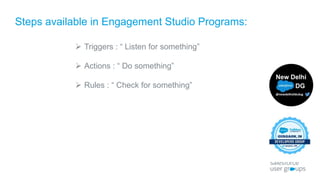 Engagement Studio, Pardot at Developer Week 2019 | PPT