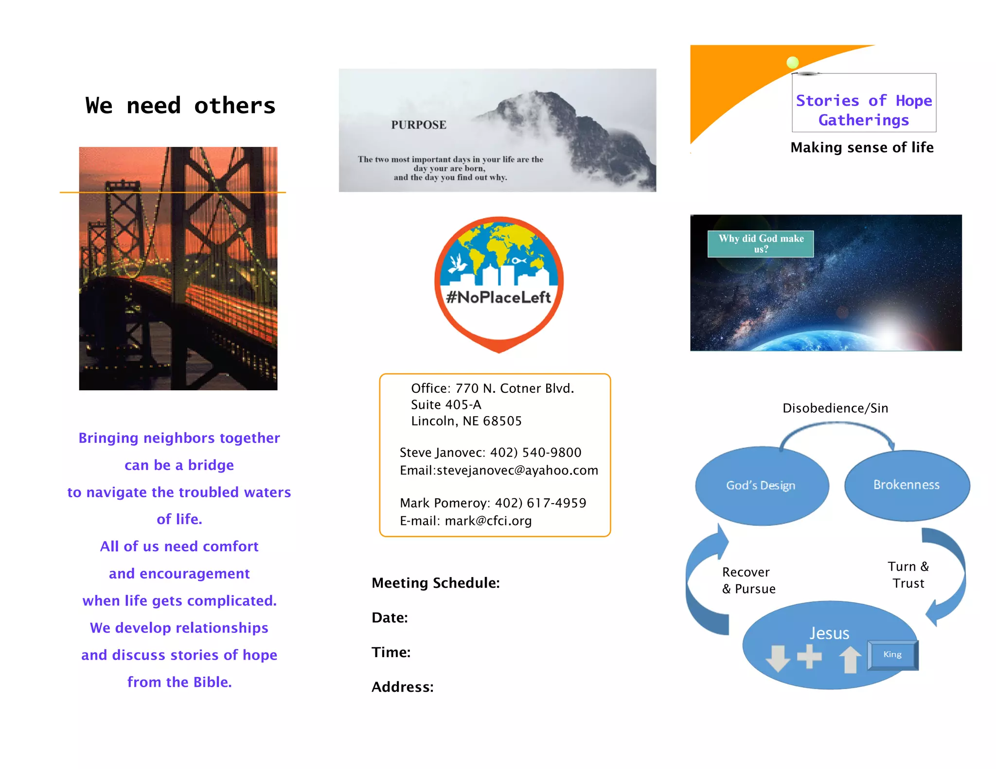 No Place Left brochure | PPT