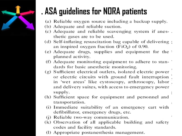 NON OPERATING ROOM ANAESTHESIA | PPTX