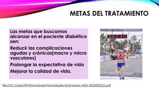 diabetes mellitus tipo 2 manejo del nuevo diabetico | PPTX