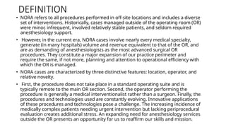 NORA anesthesia management explained.pptx