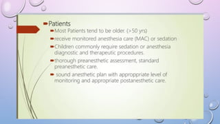 NON OPERATING ROOM ANESTHESIA (NORA) AND DAY CARE ANESTHESIA | PPTX