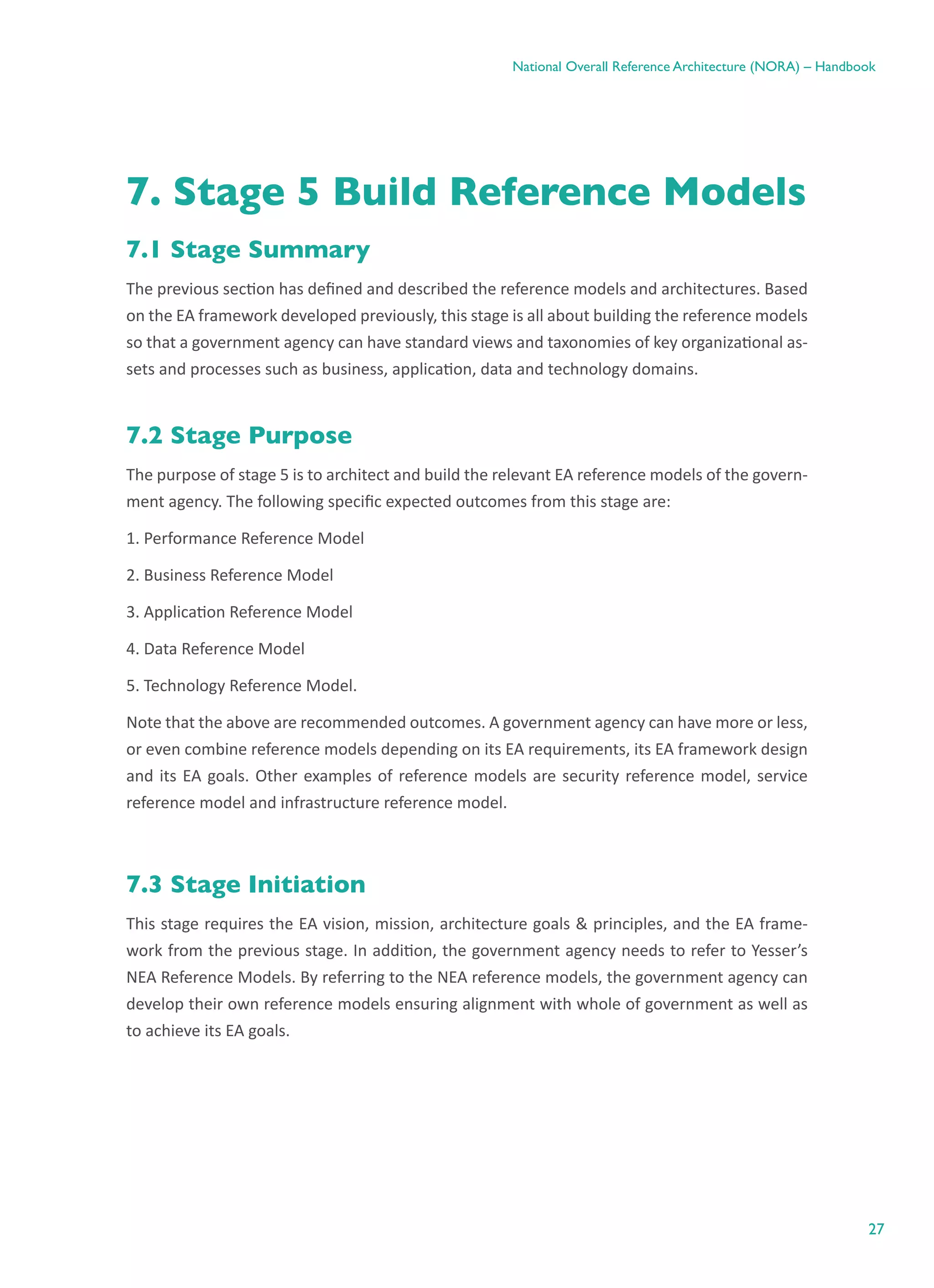 Nora booklet الدليل السريع للمنهجية الوطنية للبنية المؤسسية | PDF